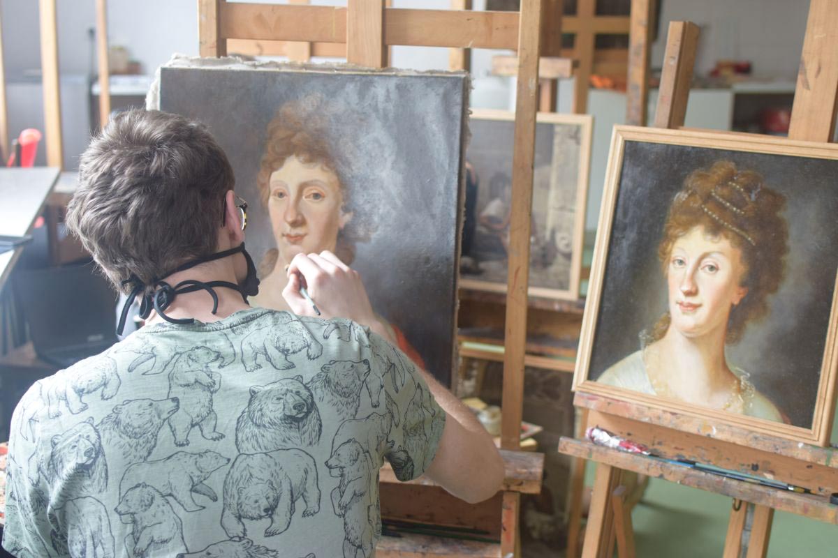 Kamil Janik, IV rok, kopia z oryginału, etap końcowy wykonywany w ...